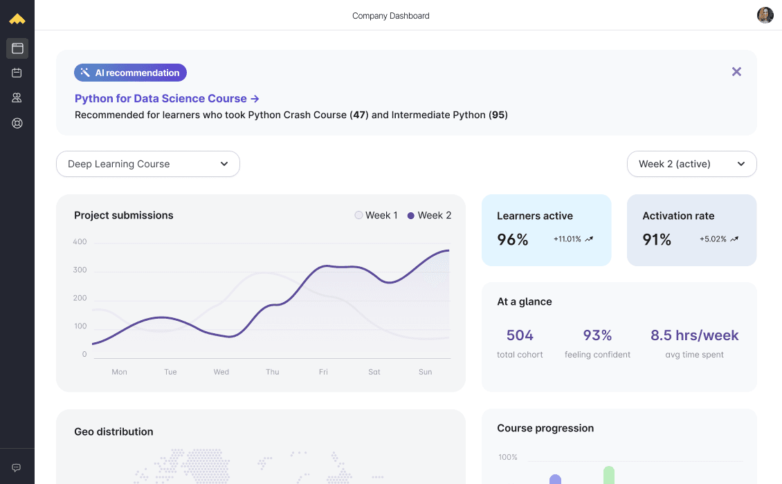 Uplimit - Live group courses taught by top experts